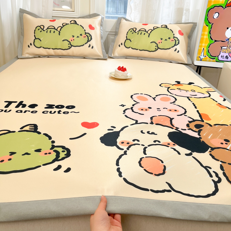 2025新款大版数码印花碳光冰丝席-找家纺-就上找家纺网