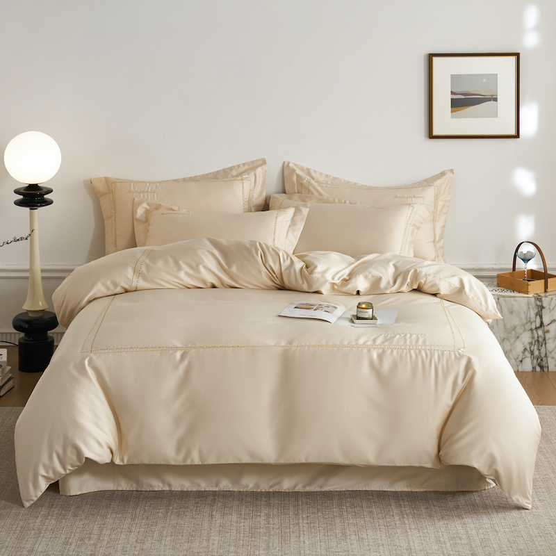 2025新款长绒棉轻奢款大版刺绣四件套-那拉提-找家纺-就上找家纺网