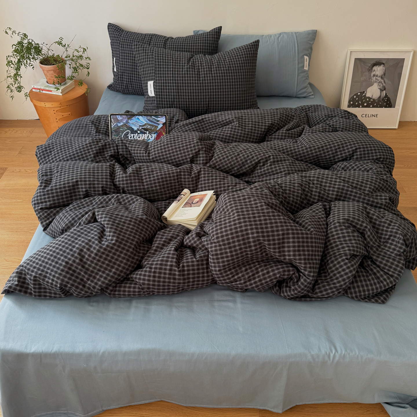 2026新款全棉色织混搭系列四件套-找家纺-就上找家纺网